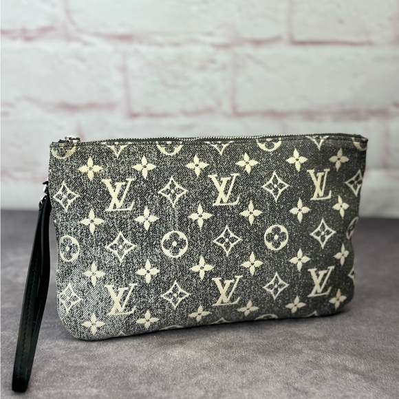 Louis Vuitton | Bags | Louis Vuitton Denim Monogram Jacquard Neverfull ...